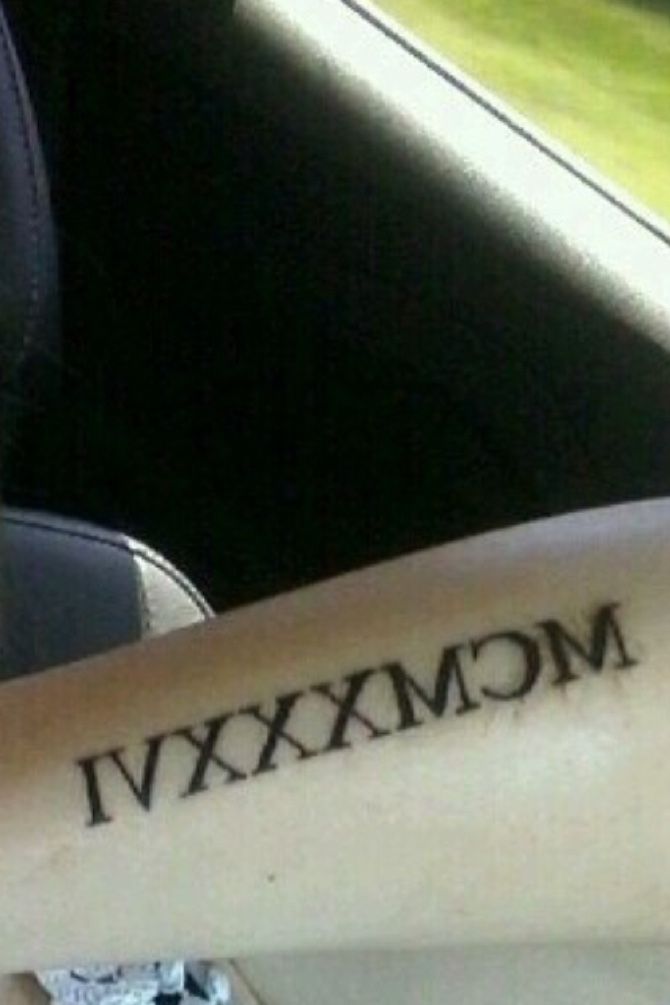 Gothic Roman Numerals