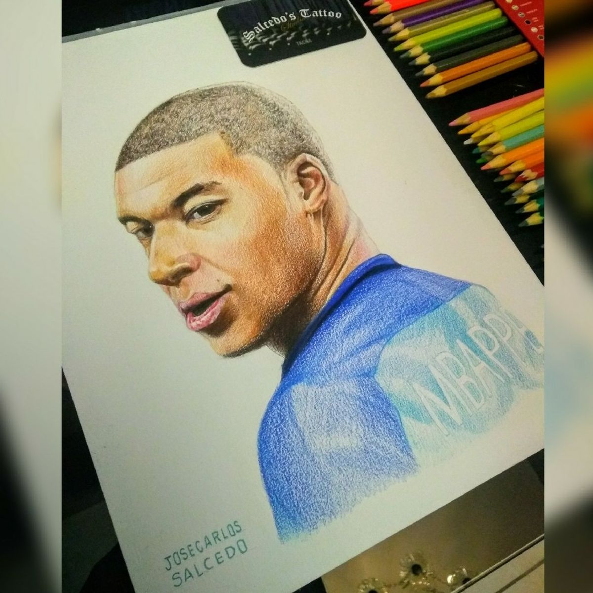 Tattoo uploaded by Salcedo's Tattoo Studio • MBAPPE • Tattoodo