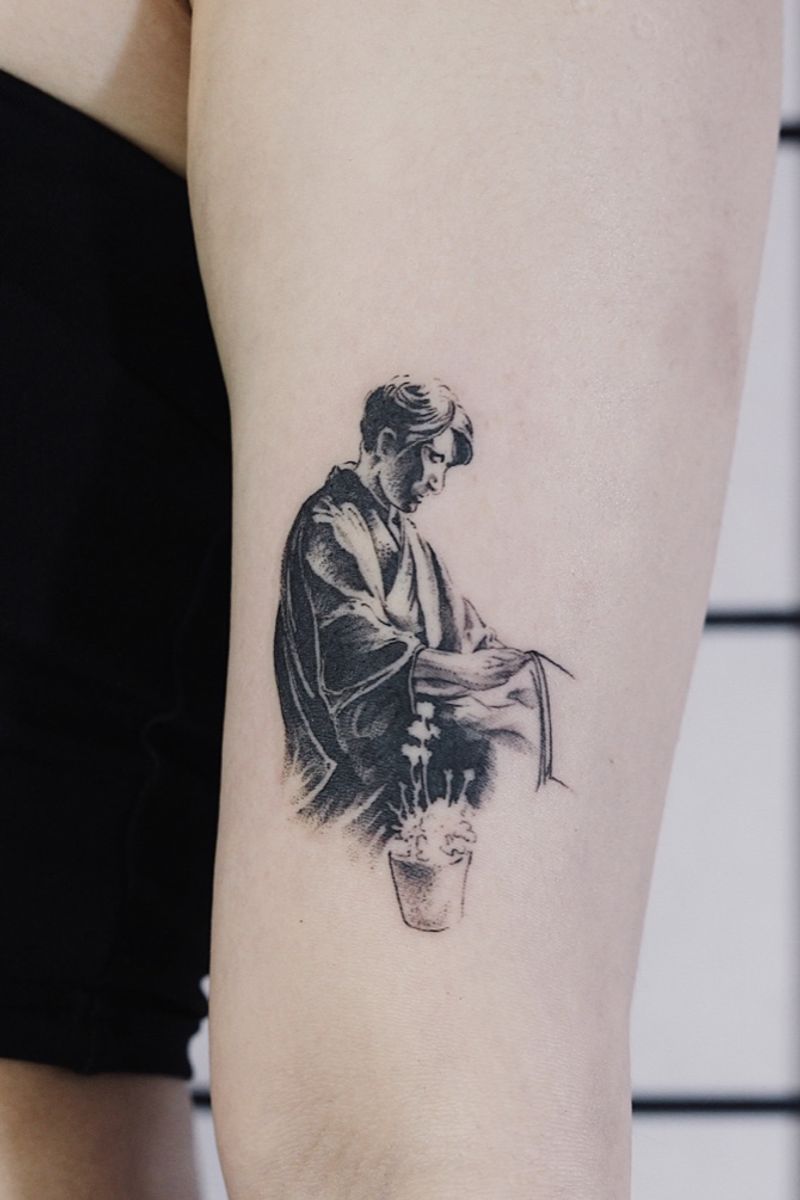 Tattoo uploaded by uncogrim • Osamu Dazai_ @Hoon.Kim Seoul, South Korea ...