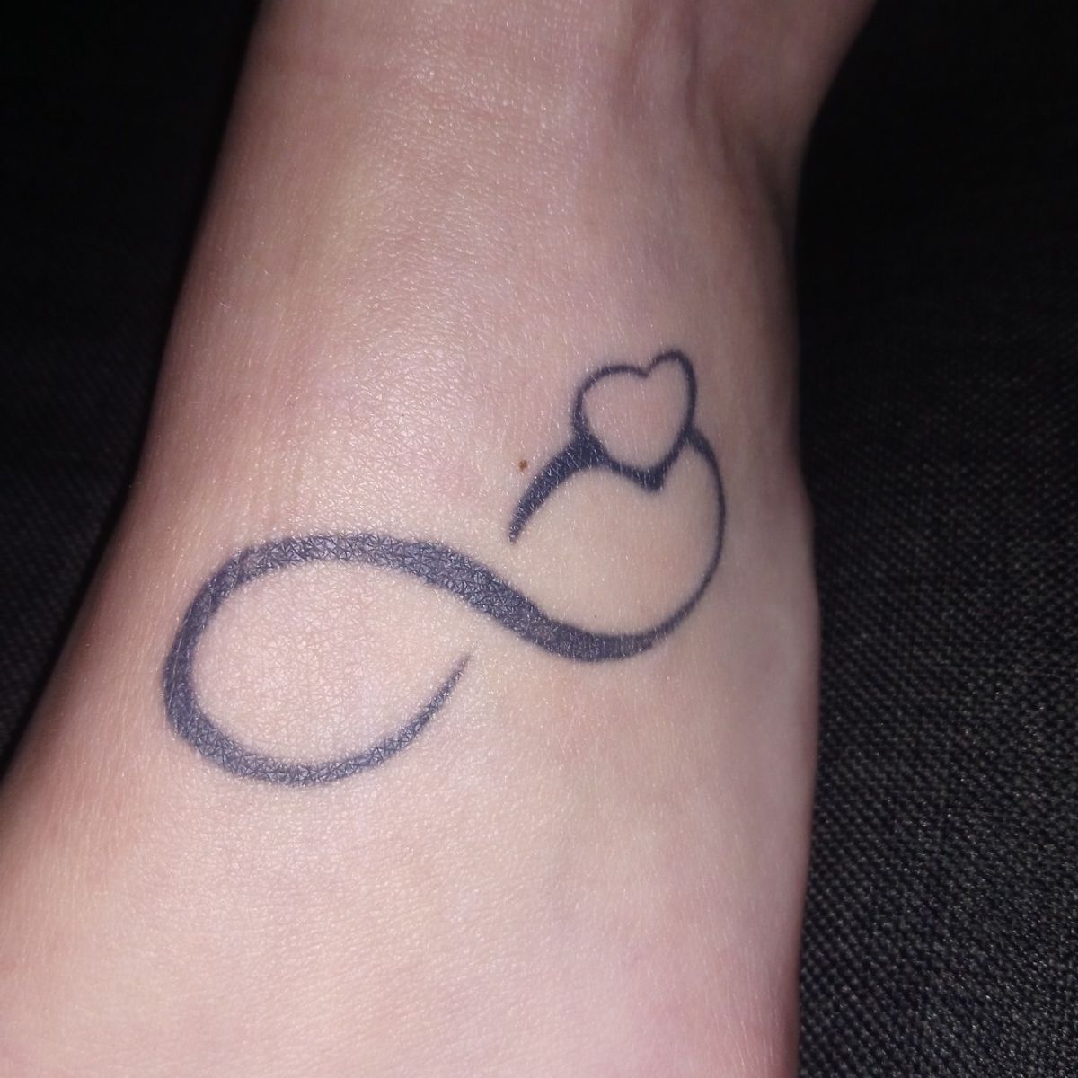 Tattoo uploaded by Carmen Hoekstra • Infinity love • Tattoodo