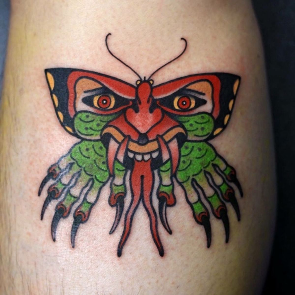 Tattoo uploaded by Mick Gore • Devil butterfly • Tattoodo