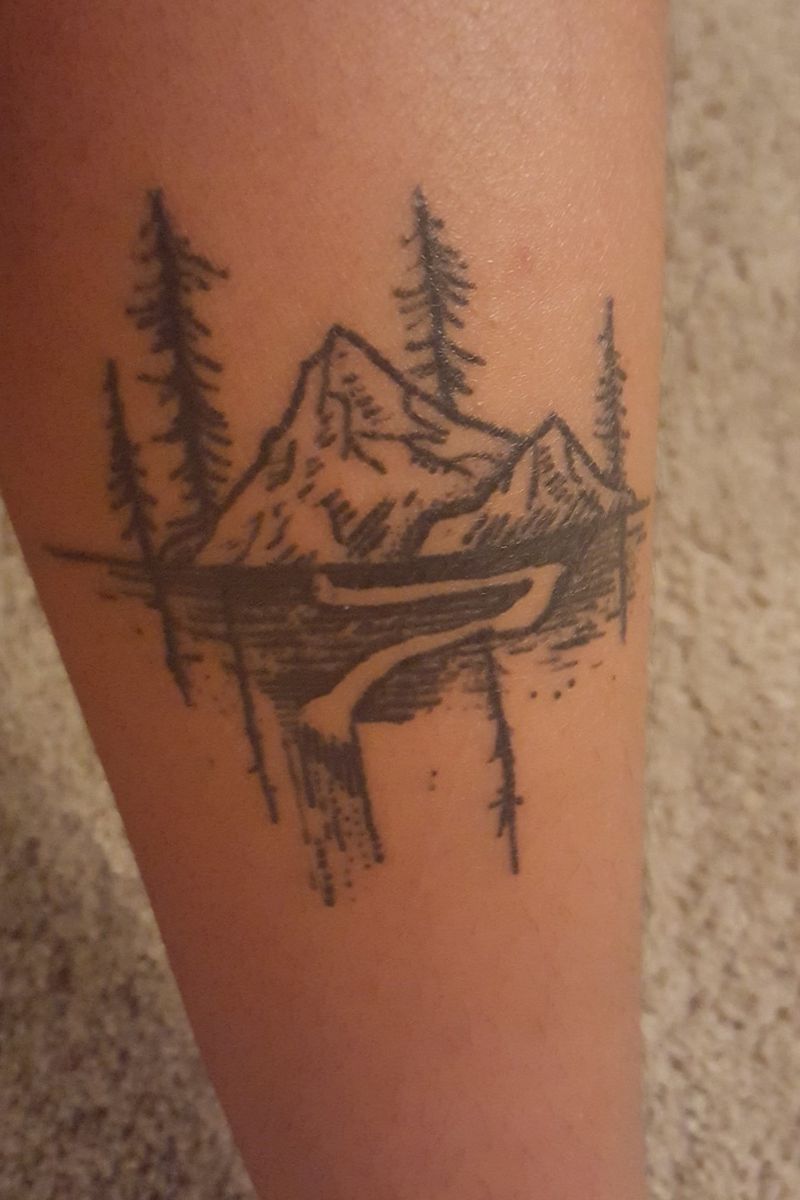 Tattoo uploaded by REK & DER • Mountain Tattoo • Tattoodo