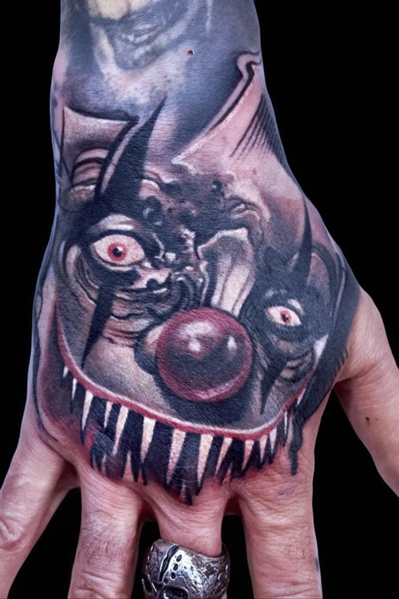 Tattoo uploaded by Maximo Lutz • Clown • Tattoodo