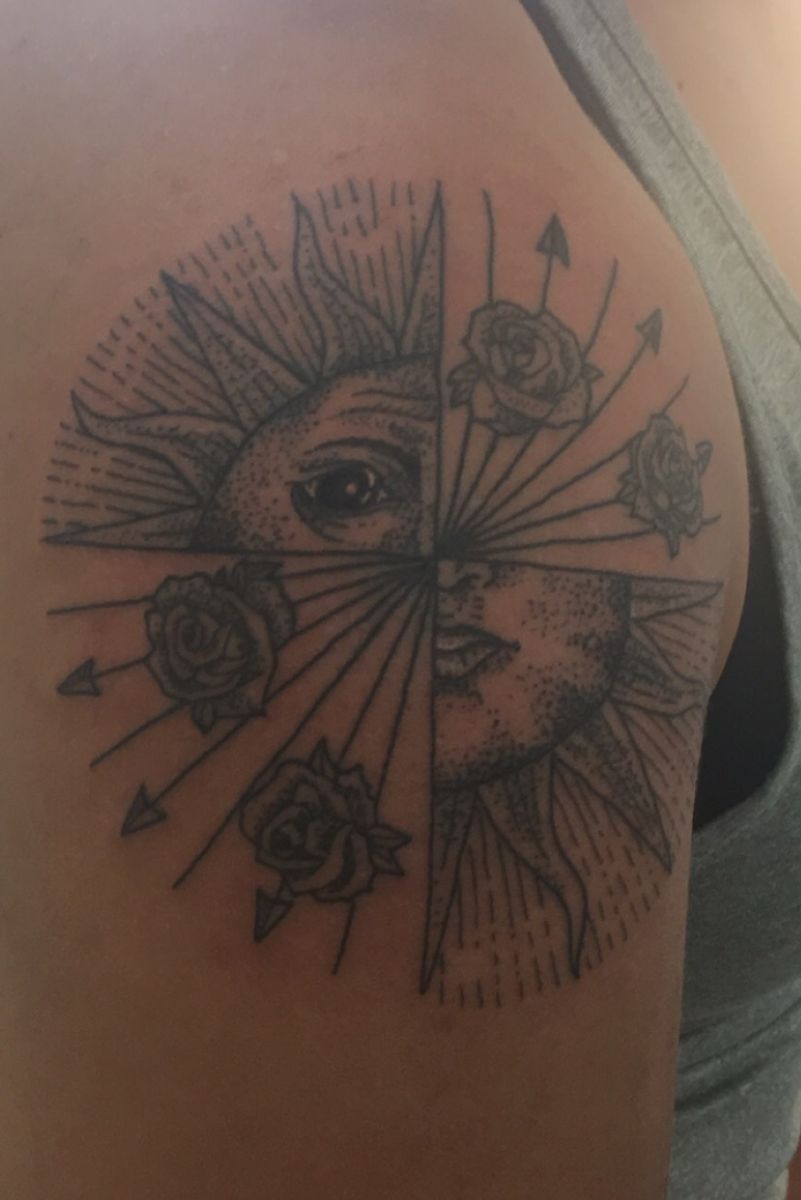 Tattoo uploaded by Shelby Johnson • Sun dial • Tattoodo