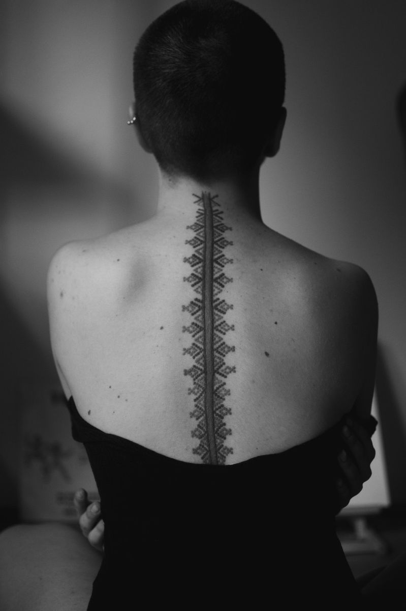 Tattoo uploaded by Cristina Țițescu • Traditional Romanian Model from ...