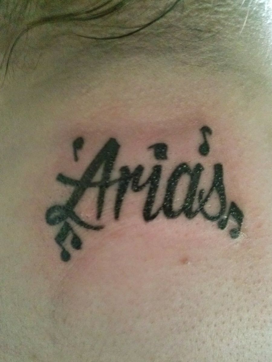 Tattoo uploaded by DaniGurl Arias • I tattooed this last name (my last ...