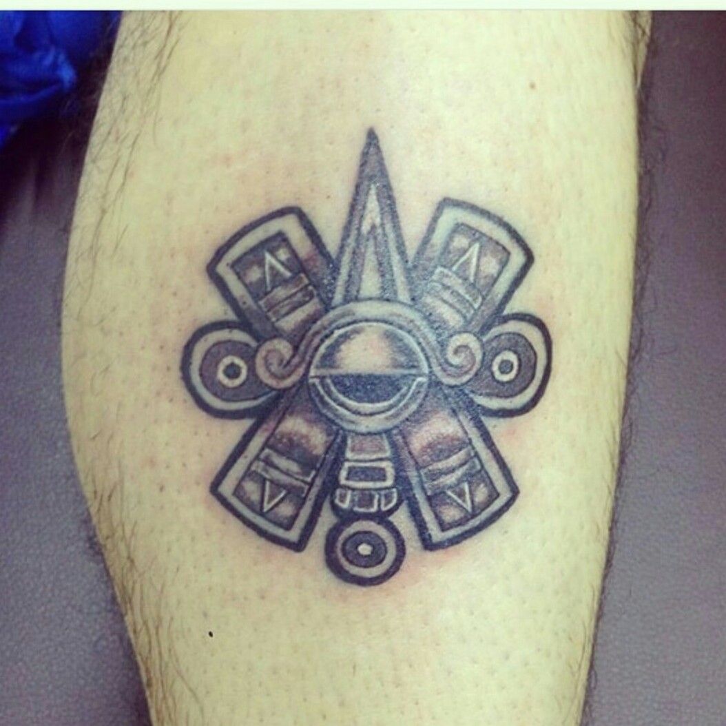 Nahui Ollin Aztec Symbol