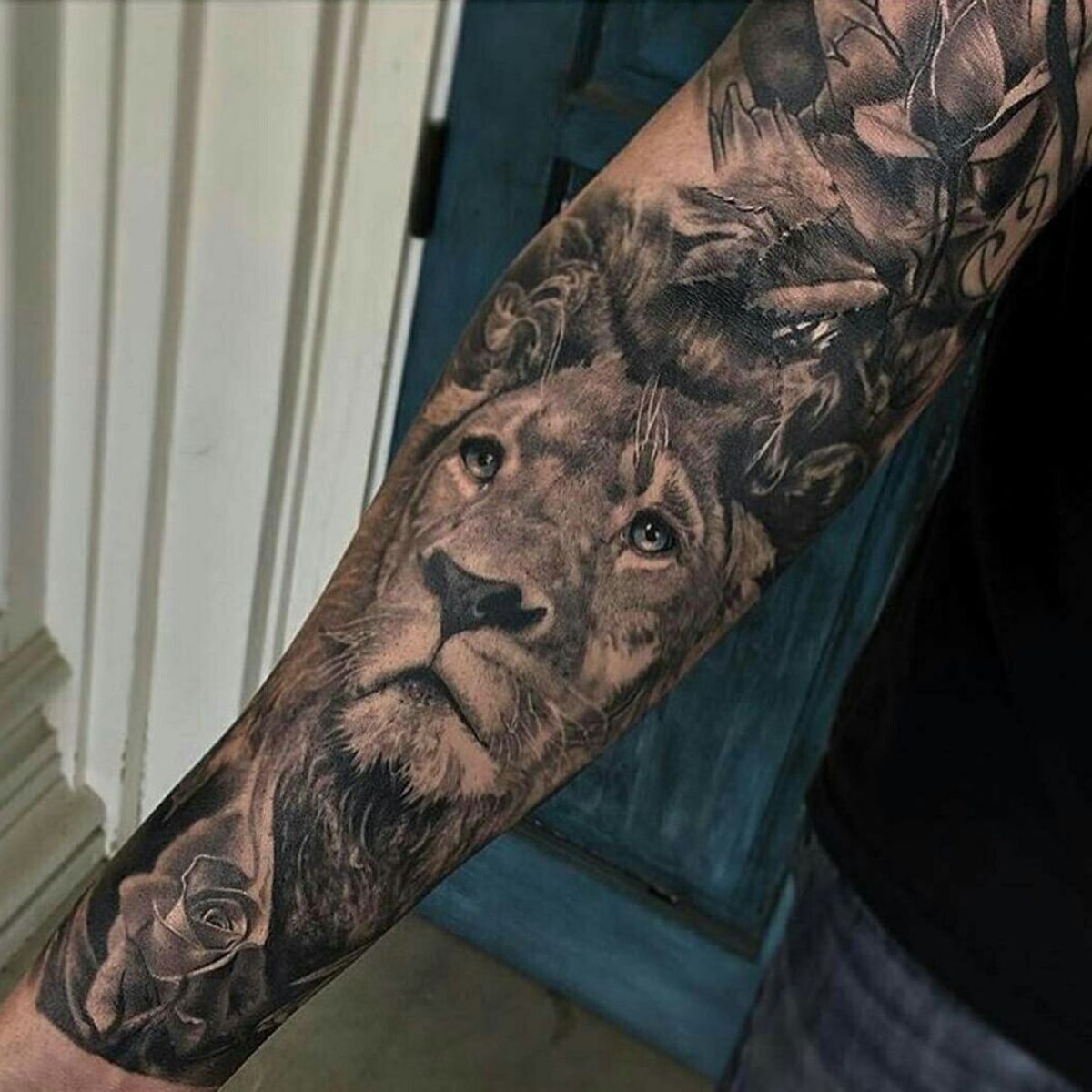 Tattoo uploaded by Aaron Tierney • Lion Tatttoo • Tattoodo