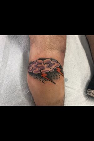 Tattoo uploaded by Charley Whitman • American traditional storm • Tattoodo