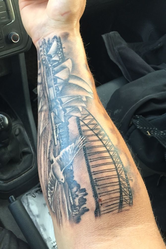 Sydney Harbour Tattoos