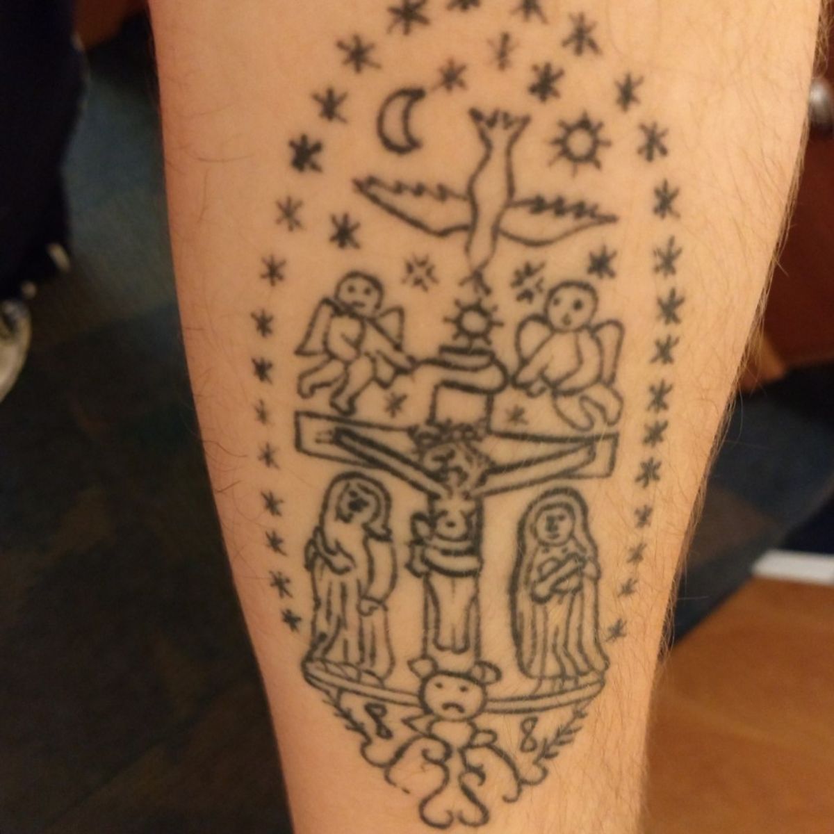 Tattoo uploaded by Connor Maloney • Coptic design depicting the ...