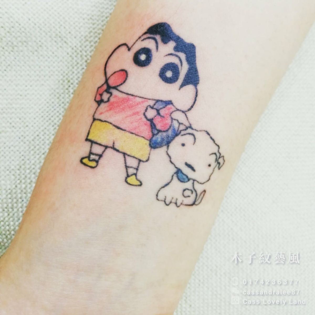 Tattoo uploaded by Miuzzy Ink Tattoo Studio Malaysia Penang • 蠟筆小新 shin ...