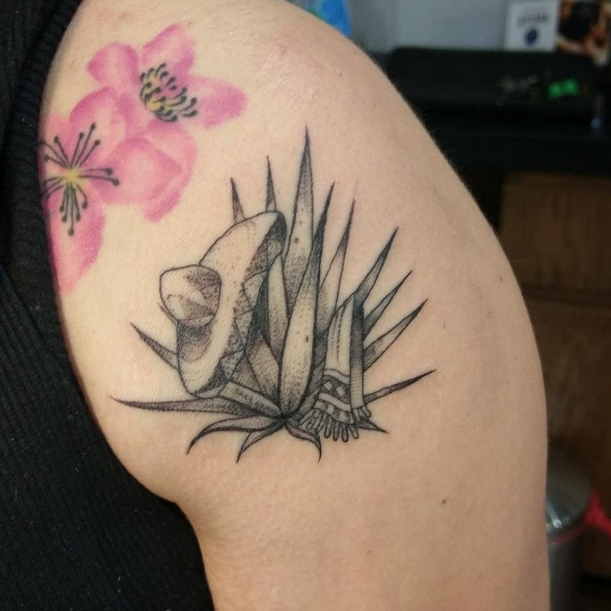 Tattoo uploaded by Anthrax 8:32 • Agave • Tattoodo