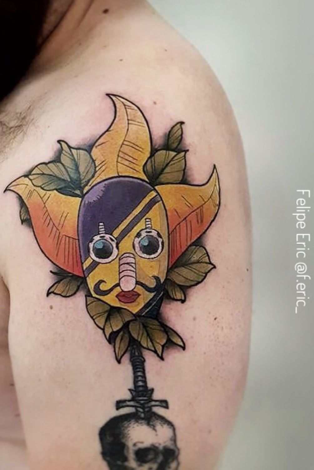 Usopp tattoo - Bronctattooaus.com
