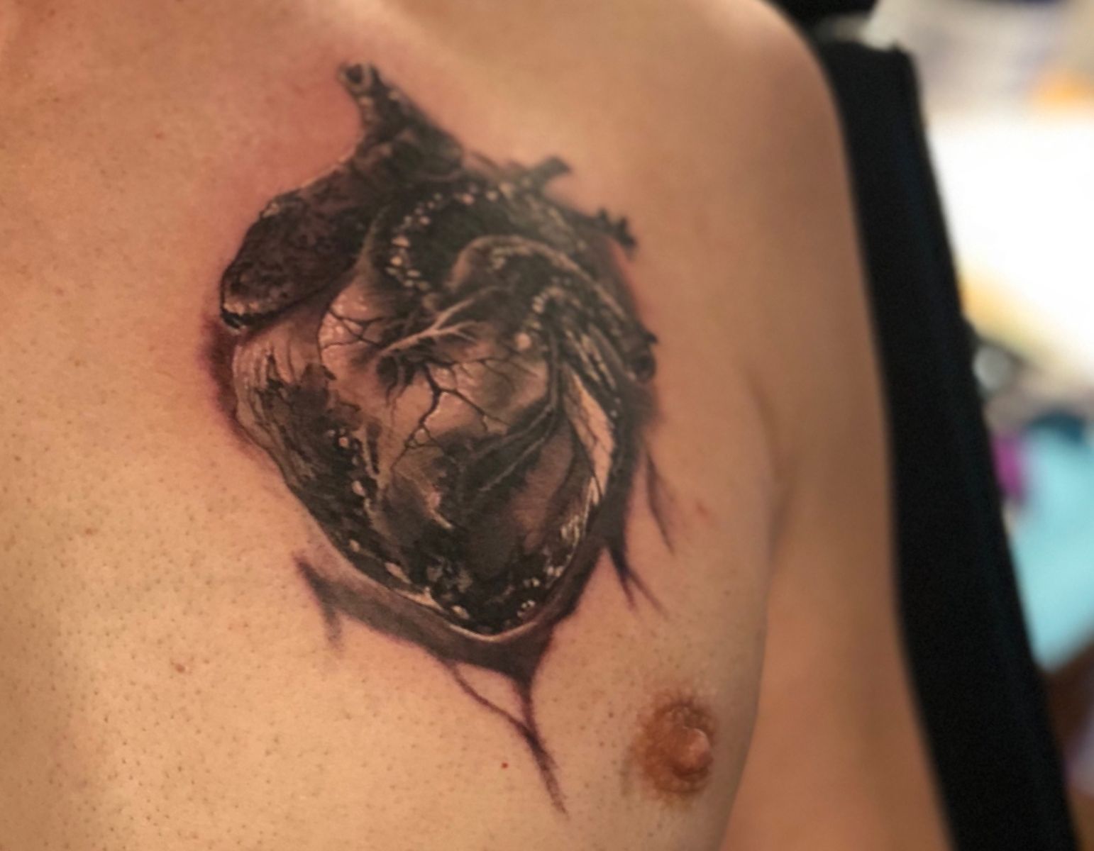 Tattoo uploaded by rwc2kx • 1st part of a chest piece • Tattoodo