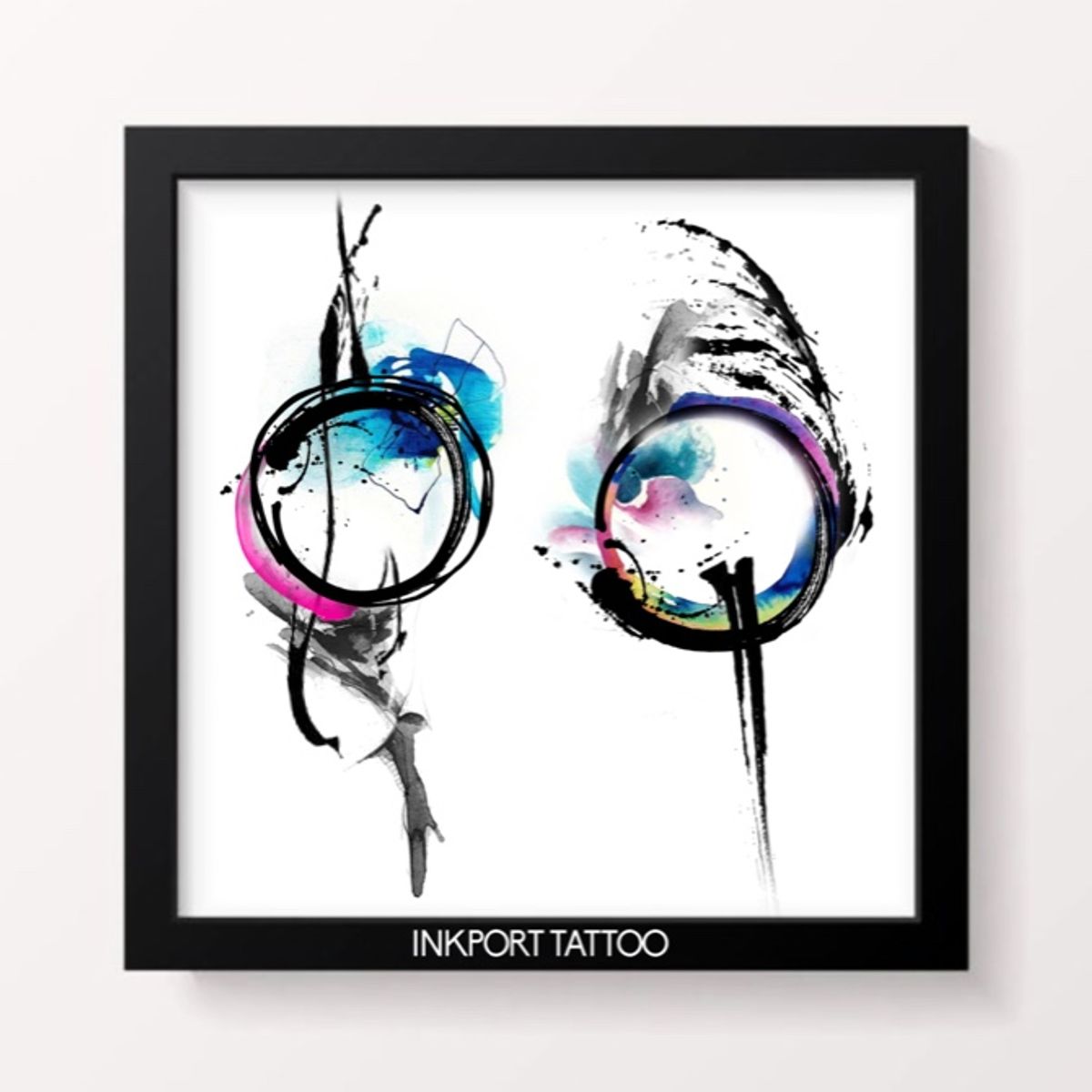 Tattoo uploaded by Inkport Tattoo • Watercolor FREE SKETCH art by ...