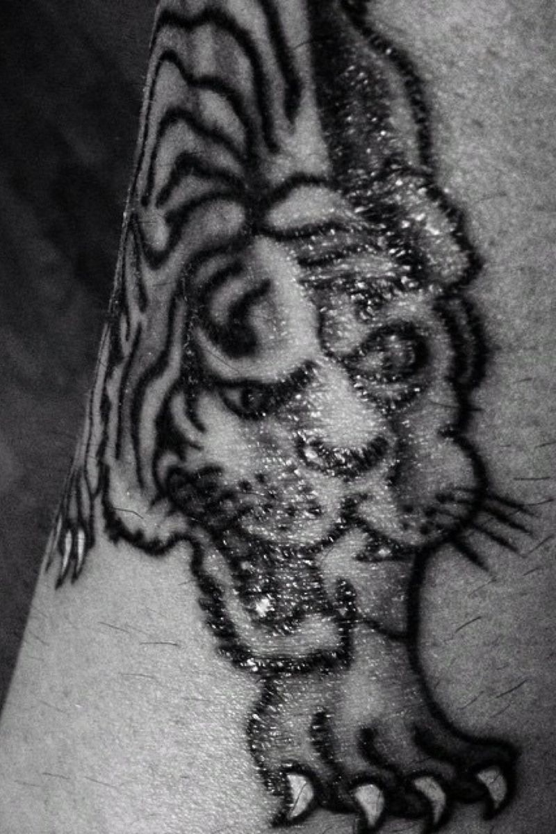 Tattoo uploaded by Luis Assardo • Byakko, The White Tiger is one of the ...