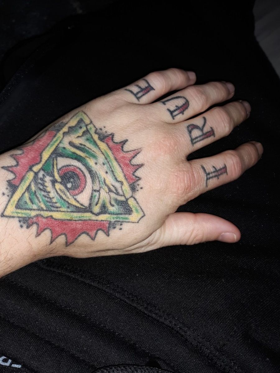 Tattoo uploaded by Justin Chrisman • Almost complete with my left hand ...