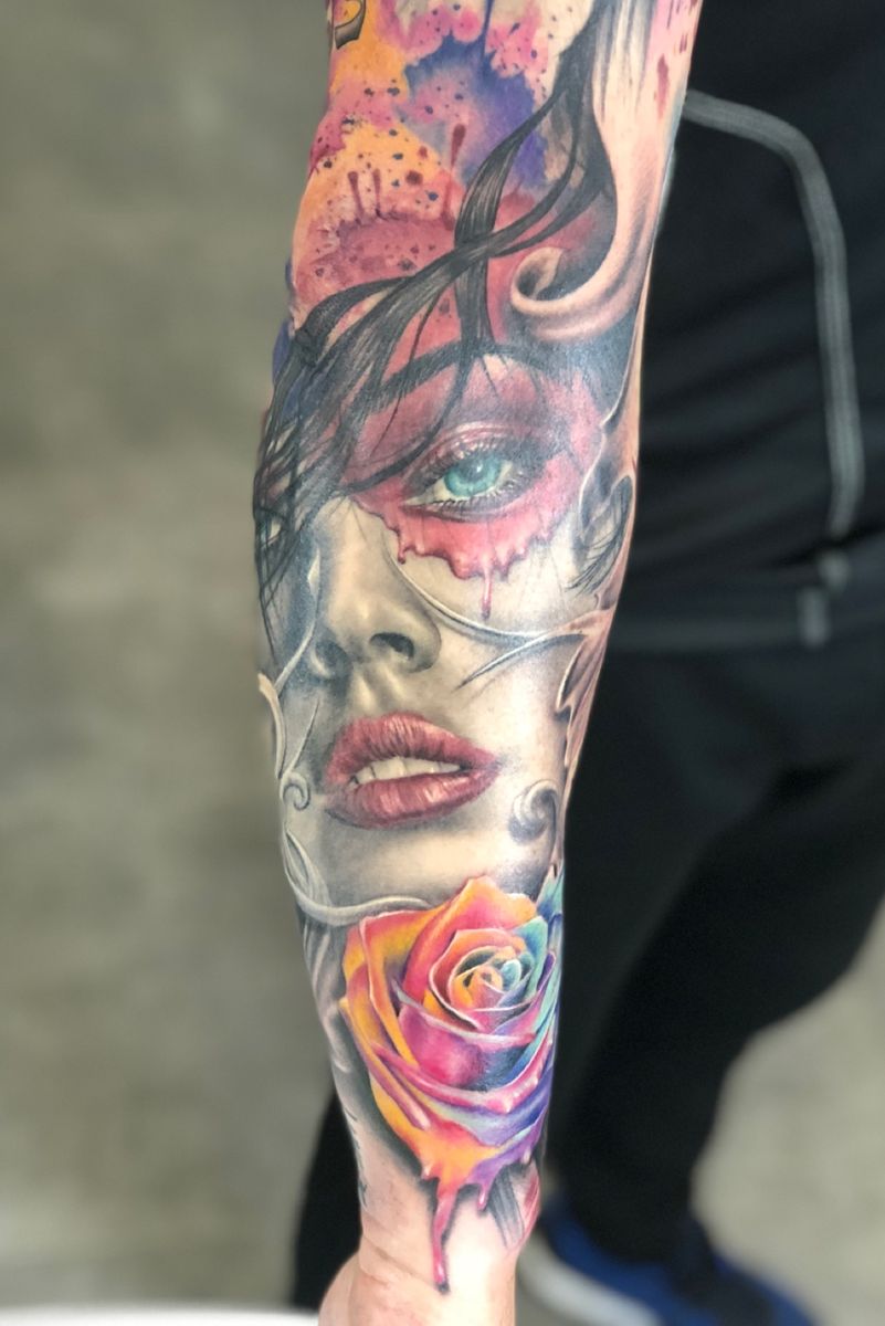 Tattoo uploaded by Rodri Feria • La cara está curada • Tattoodo