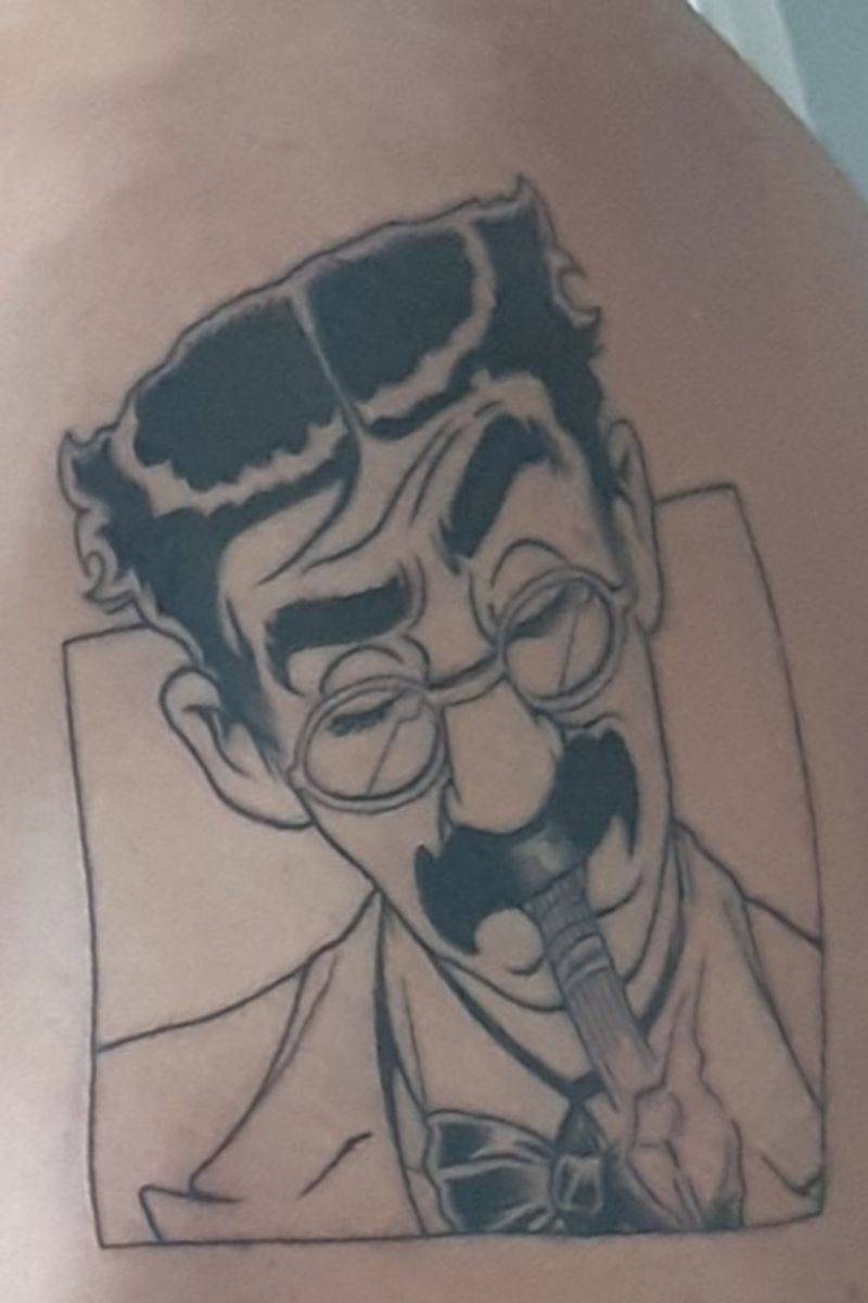 Tattoo uploaded by Jacopo Mattioli • Groucho • Tattoodo