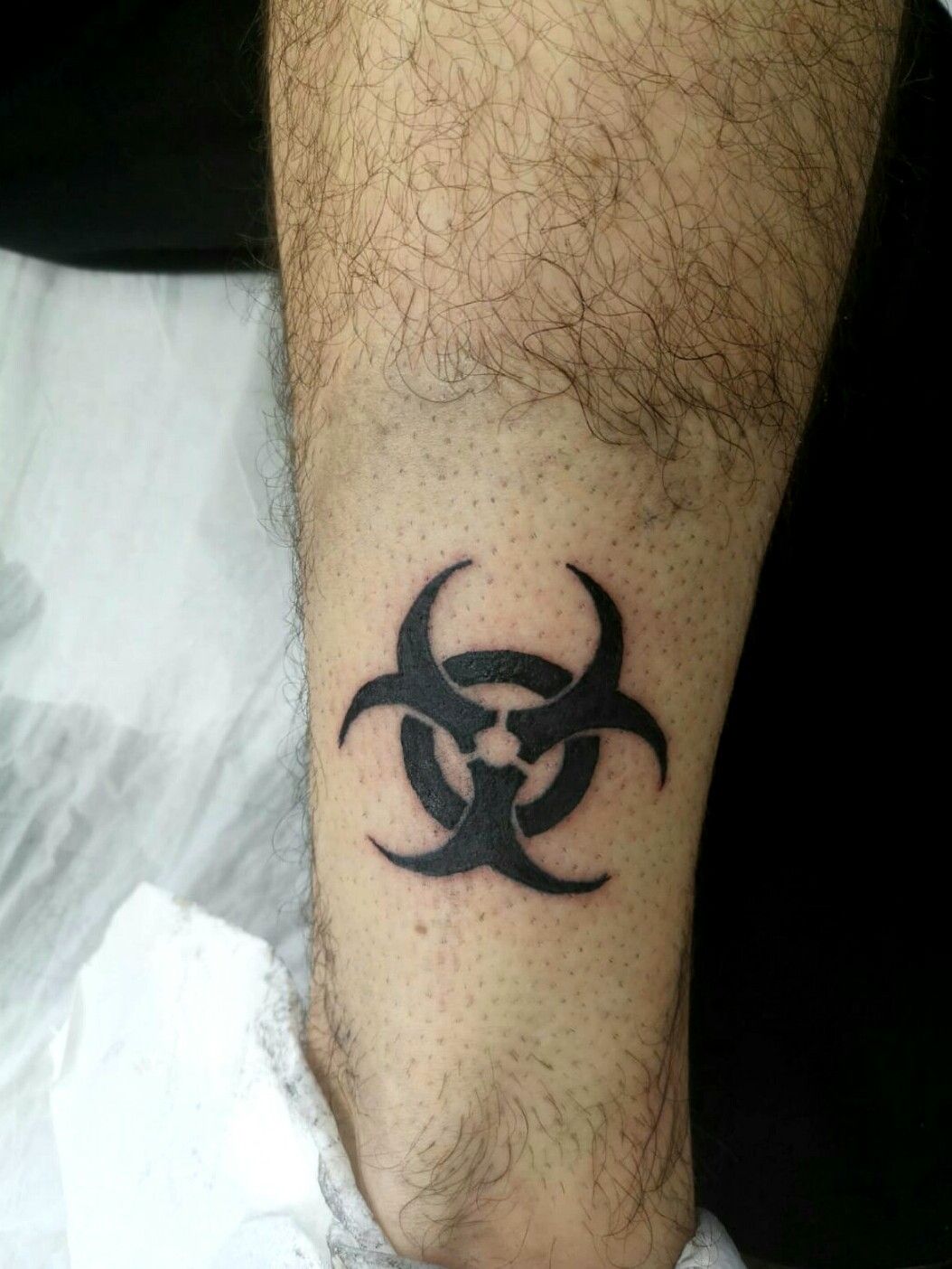 Biohazard Tattoo Design