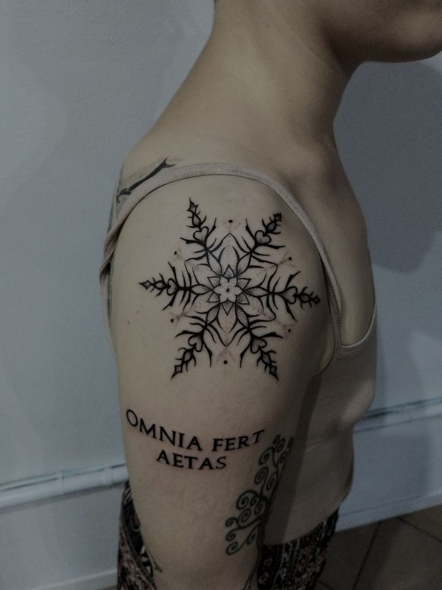Tattoo uploaded by Amy Curse • Snowflake • Tattoodo