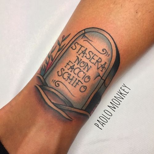 Tattoo uploaded by Paolo_monkey • Tattoodo