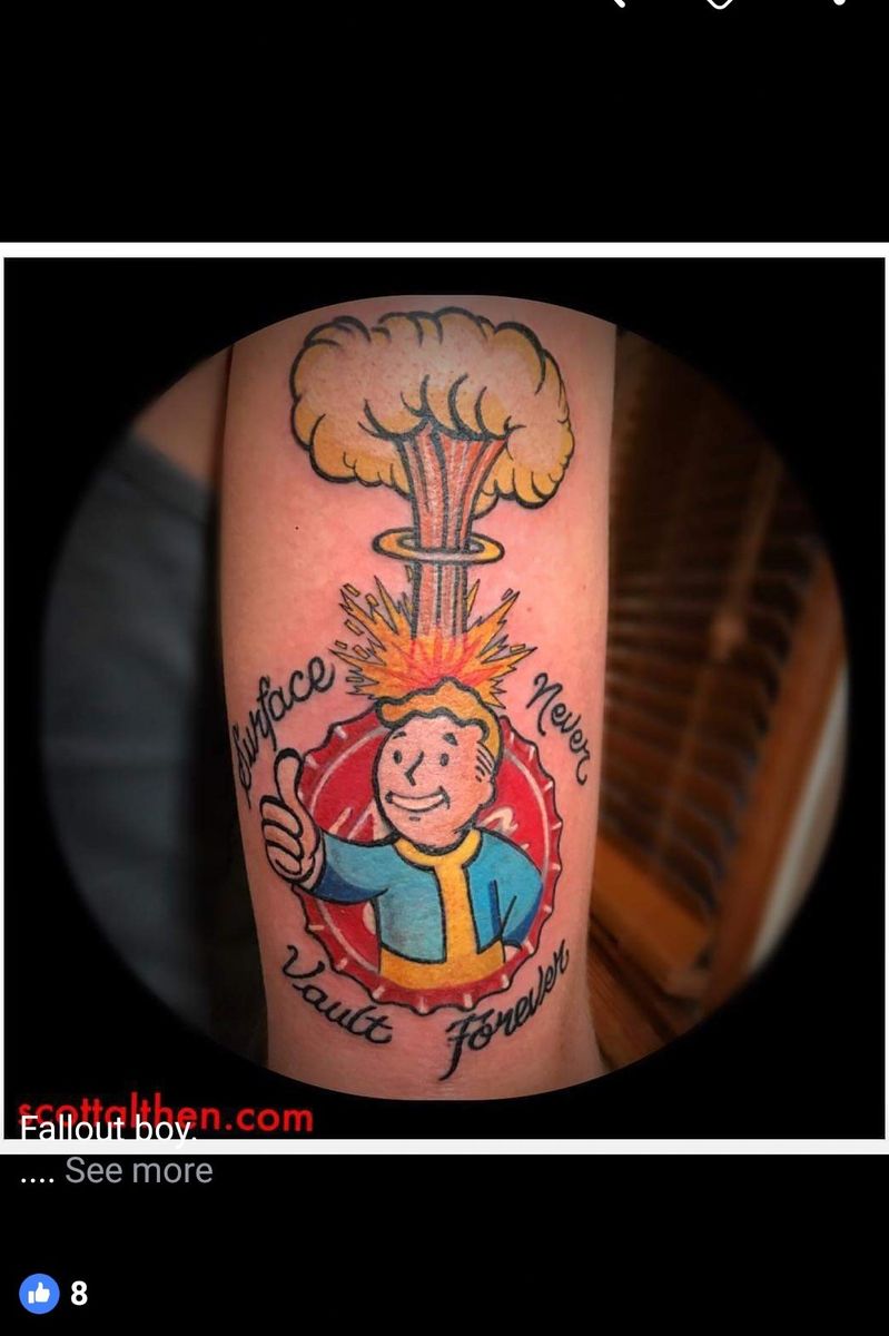 Tattoo uploaded by Trey White • Fallout 4 • Tattoodo