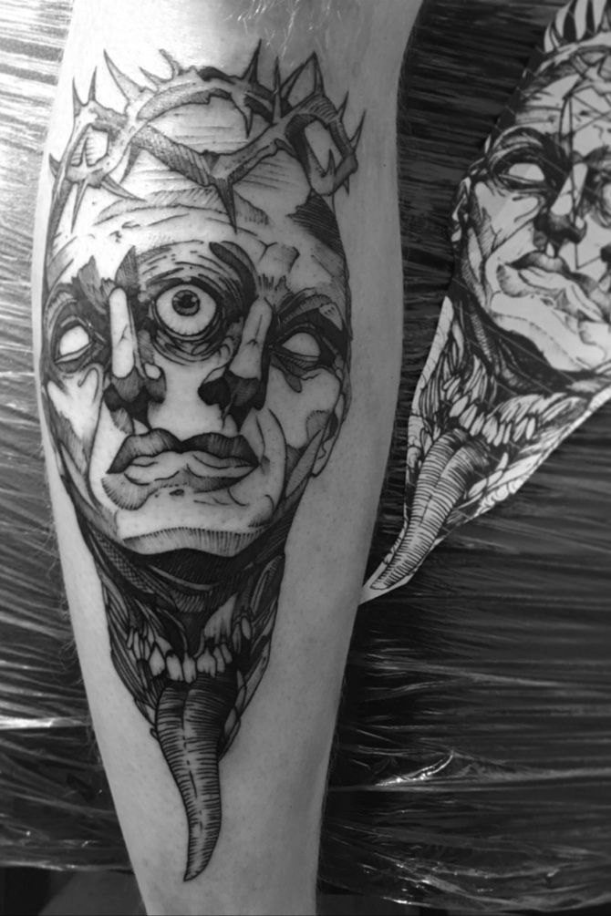 Tattoo uploaded by Khomutovskyi tattoo • Tattoodo
