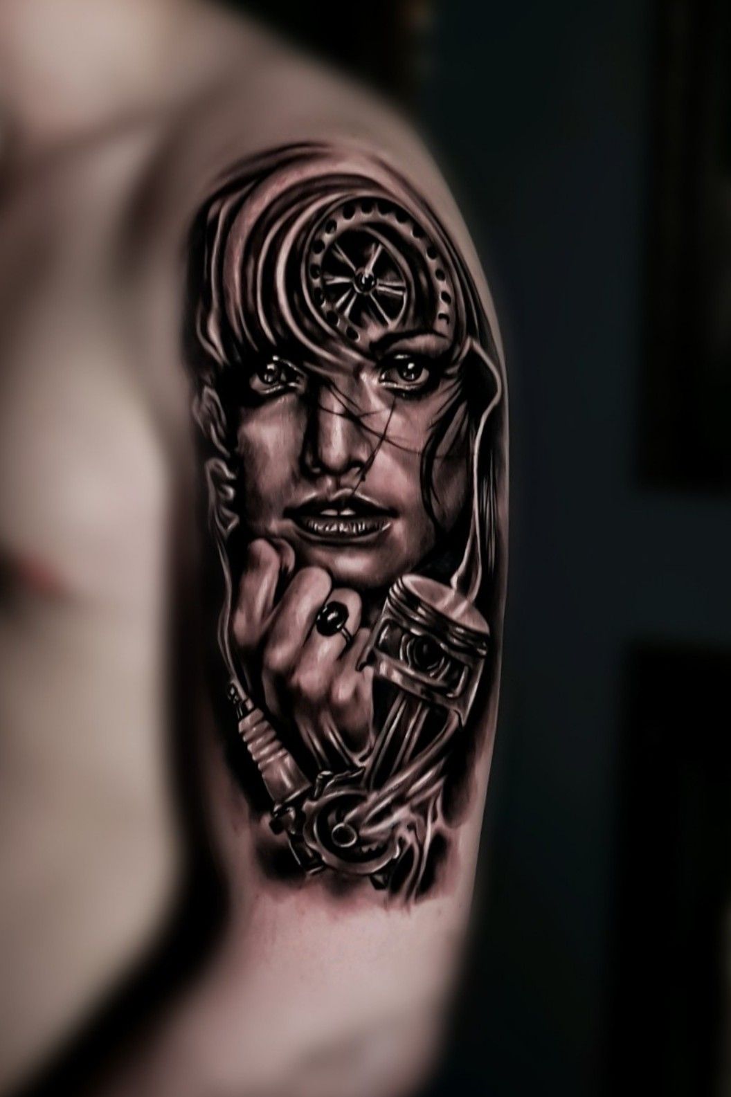 Apocalypto Shoulder Tattoo