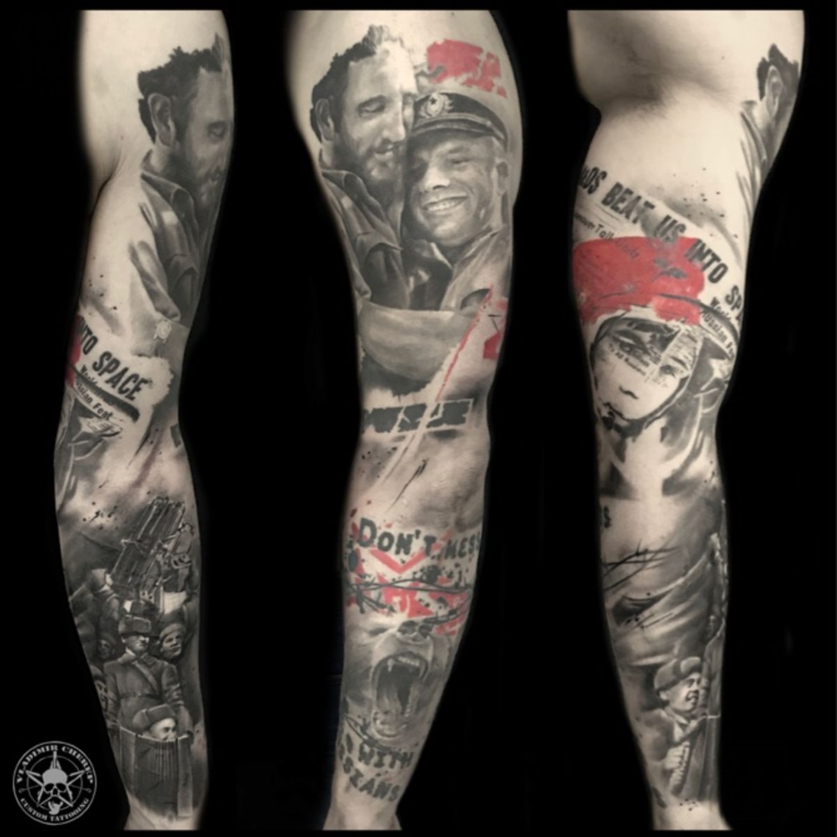 Tattoo uploaded by Vladimir Cherep • #vladimircherep #kraskatattooink # ...