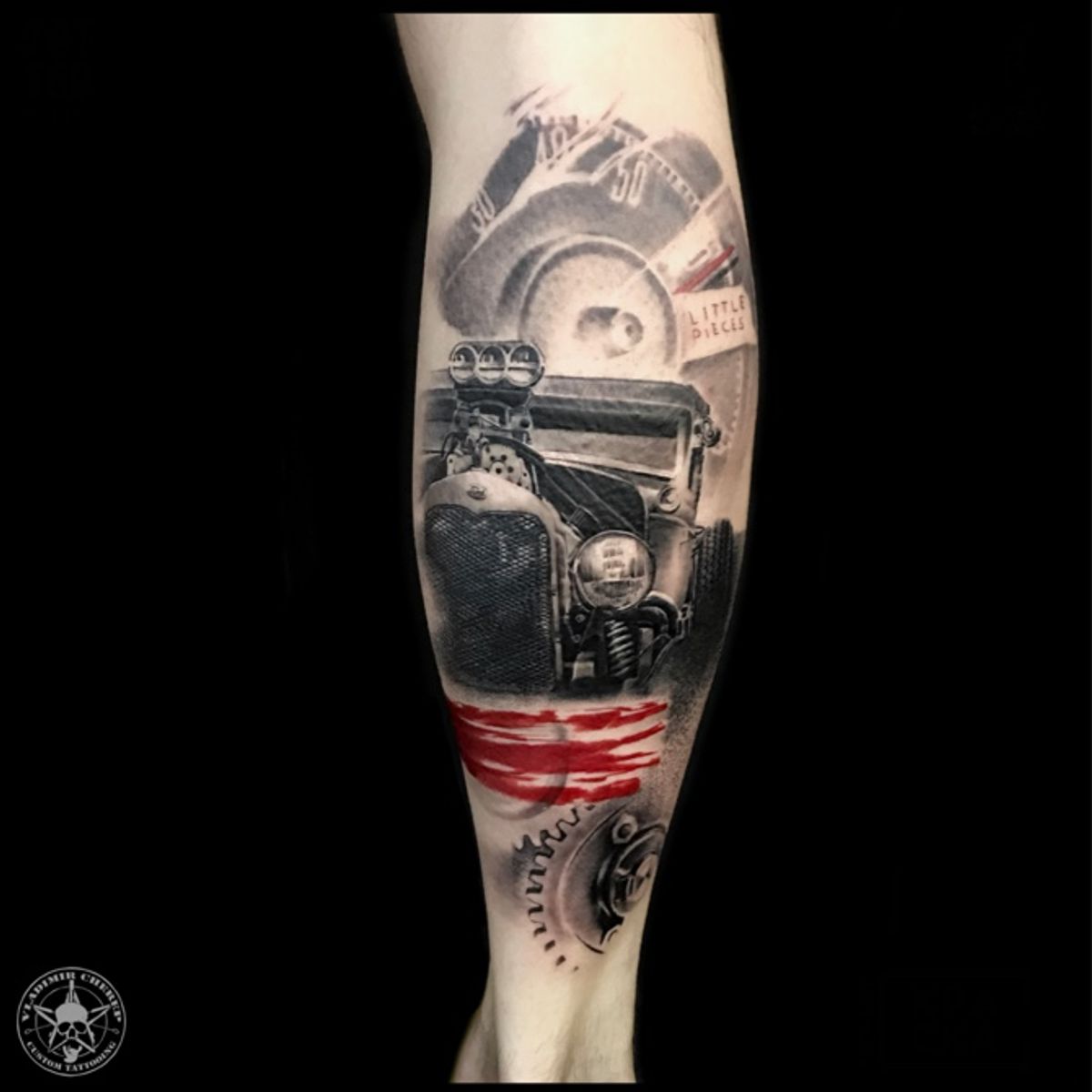 Tattoo uploaded by Vladimir Cherep • #vladimircherep #kraskatattooink # ...