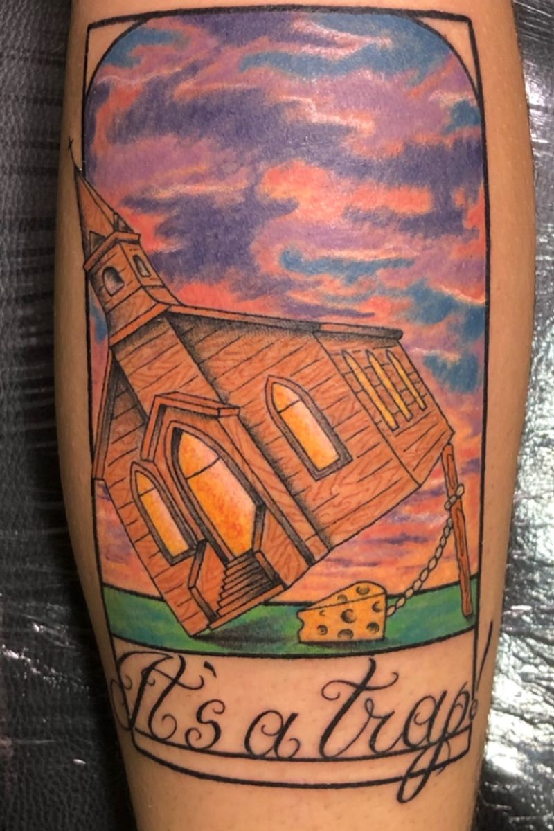 Tattoo uploaded by Adam Xamin • It’s a trap ! • Tattoodo