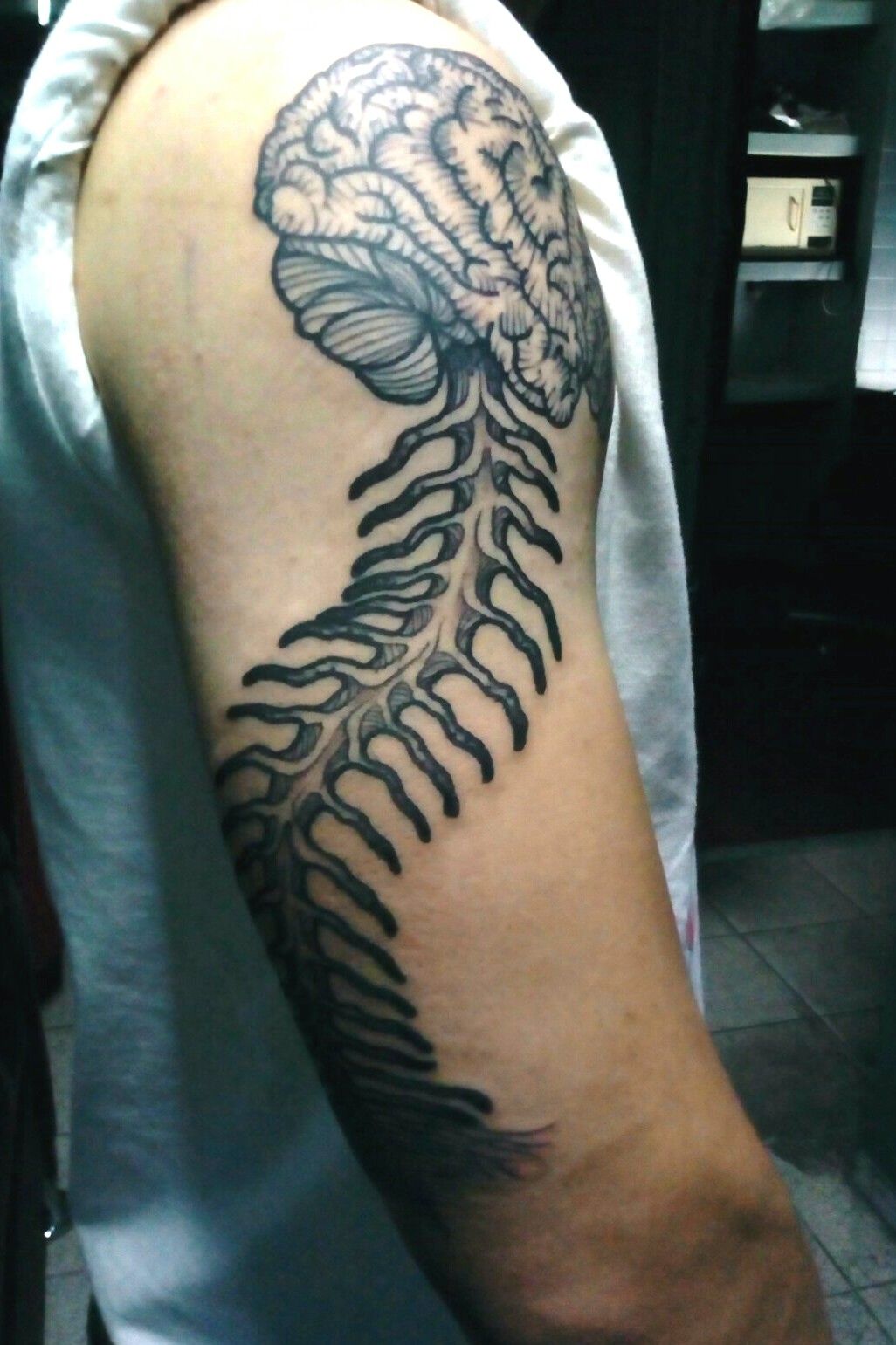 Nervous system tattoo - Bronctattooaus.com