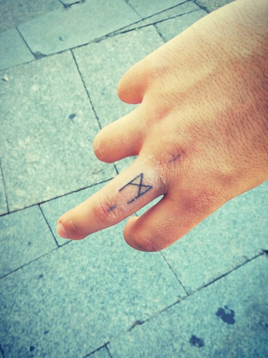 Tattoo uploaded by Álvaro Sánchez Martín • Mannaz • Tattoodo