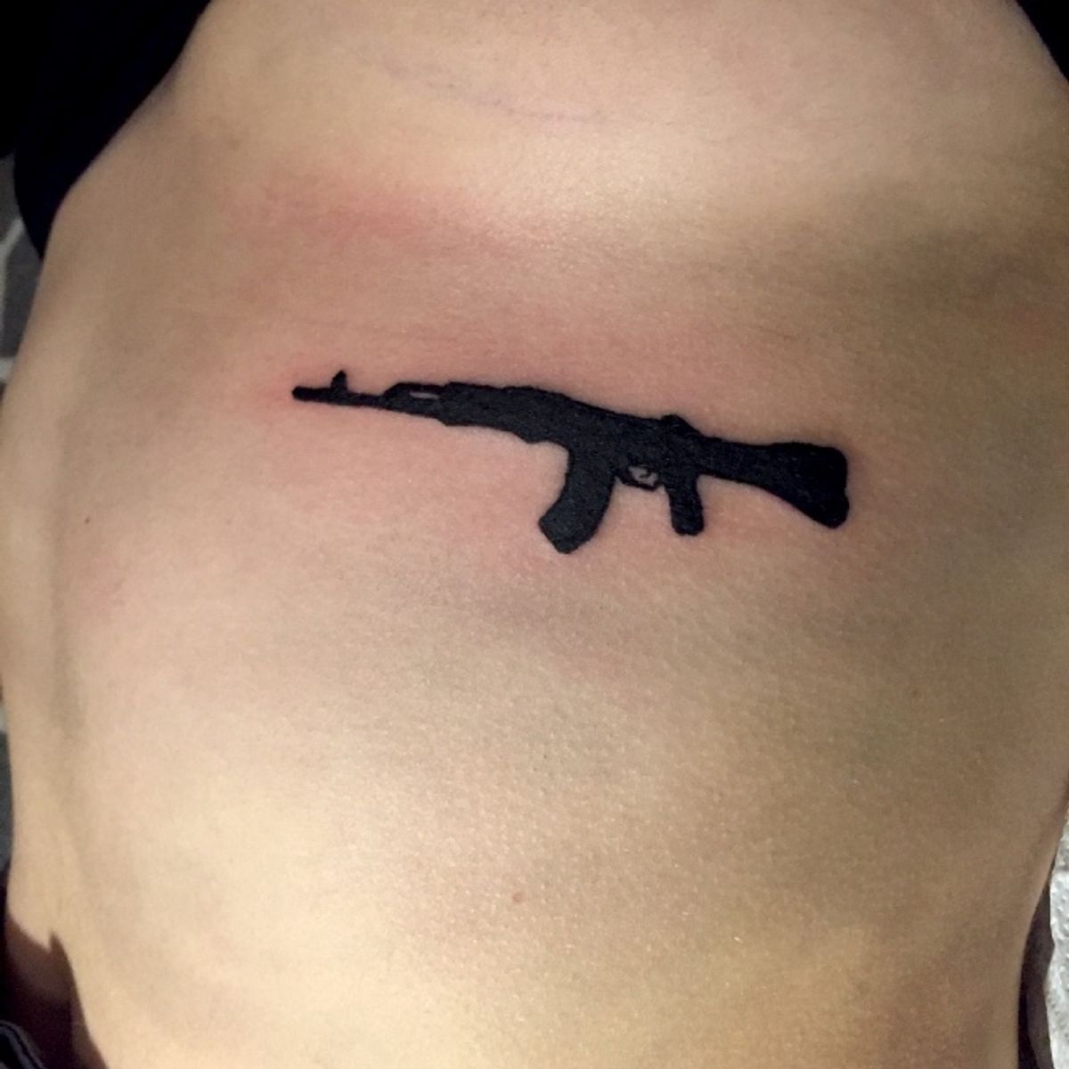 Tattoo uploaded by mpekass • #kalashnikov#tattoo#ink#tats#tatts#weapons ...
