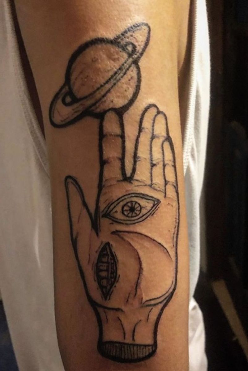 Tattoo uploaded by Pinat Ink West Side • Hand rule the wrld IG ...