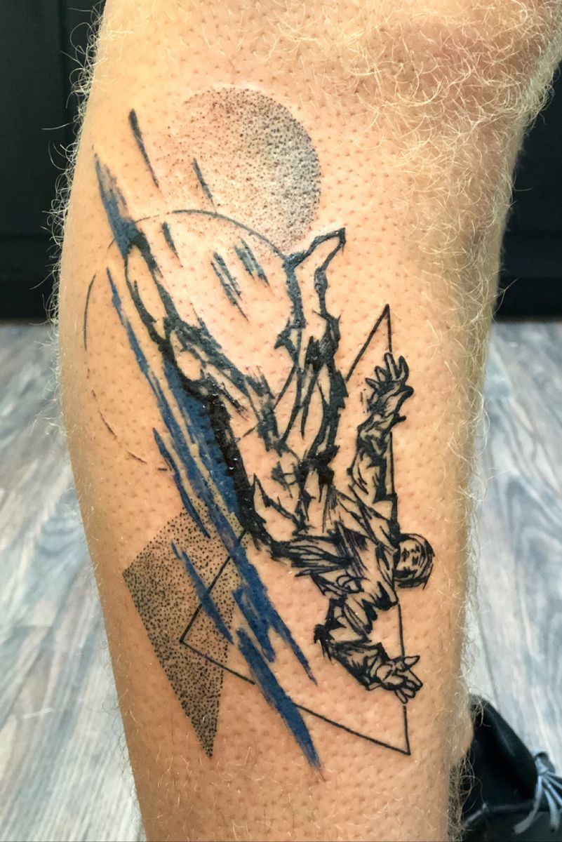 Tattoo uploaded by Aragon Tattoo Studio • Falling man • Tattoodo