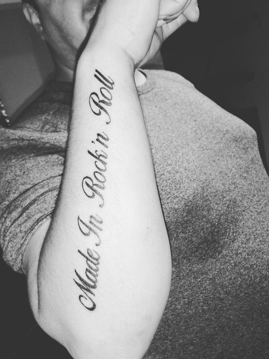 Tattoo uploaded by Kro Tatoo • Typographie • Tattoodo