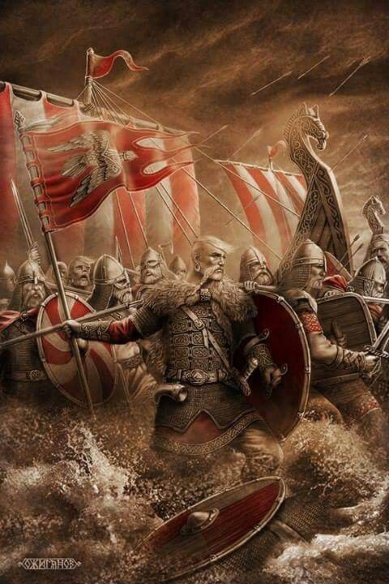 Viking Battle Art