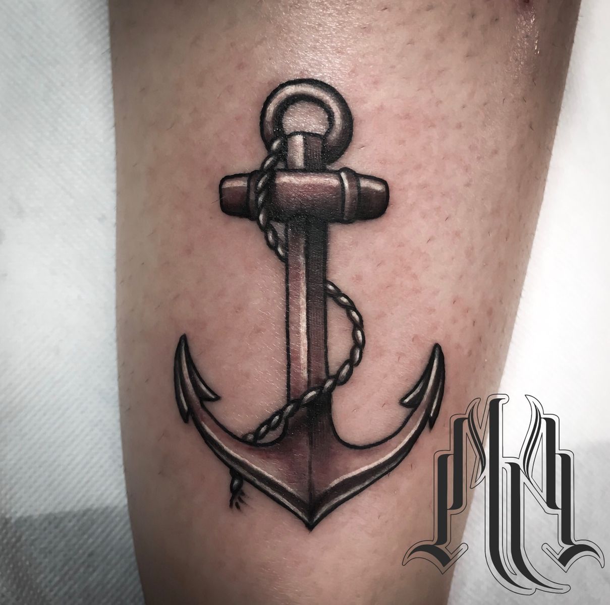 Tattoo uploaded by Mattia • Anchor BnG • Tattoodo