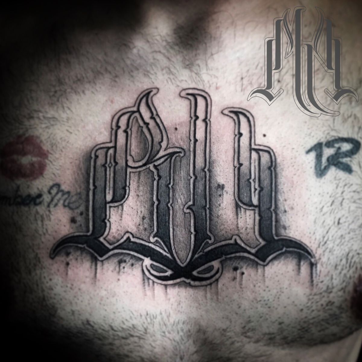Tattoo uploaded by Mattia • Letters RL • Tattoodo