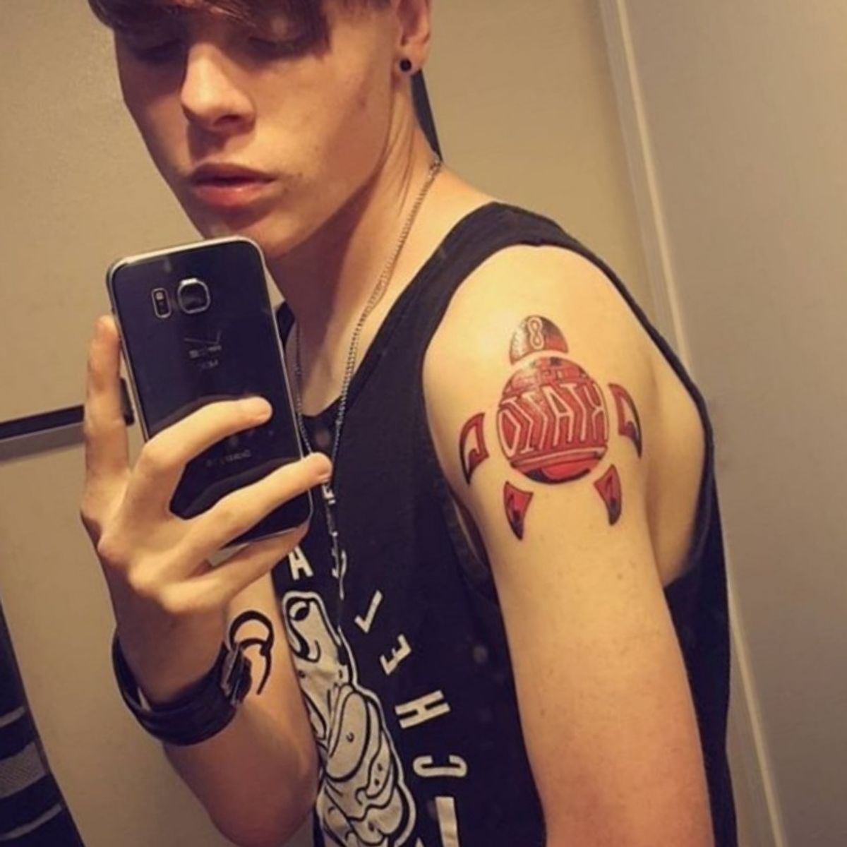 Tattoo Uploaded By Gabe Meek The Turtle Itself Represents Me It Has tattoo-uploaded-by-gabe-meek-the-turtle-itself-represents-me-it-has