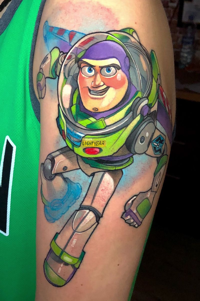 Tattoo uploaded by Neo Parker • Buzz Lightyear #Toystory #buzzlightyear ...