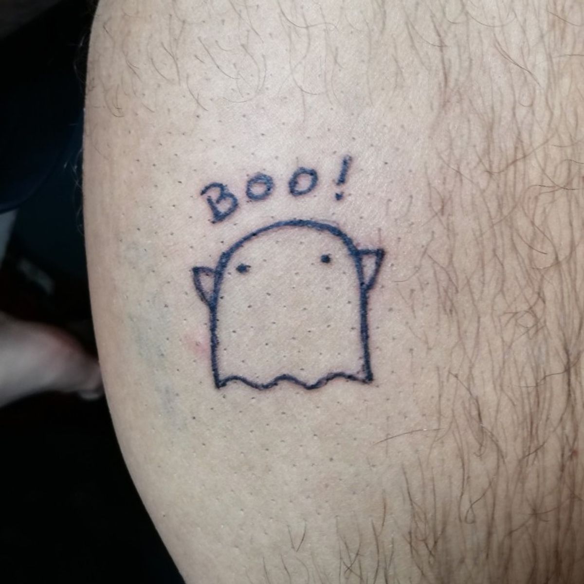 Tattoo uploaded by Calcadmio • #Kawai boo! :c • Tattoodo