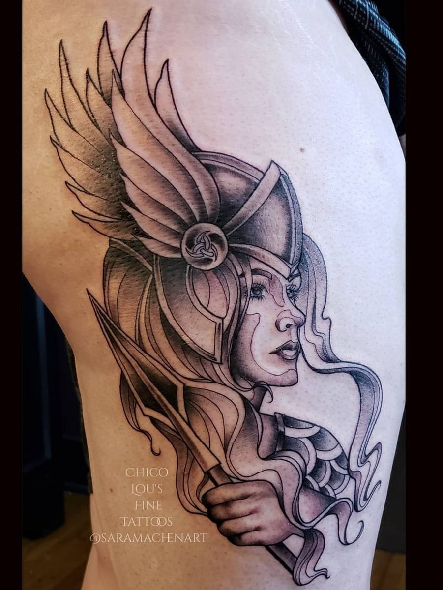 Tattoo uploaded by Sara M Fogle • Neo traditional black and gray ...