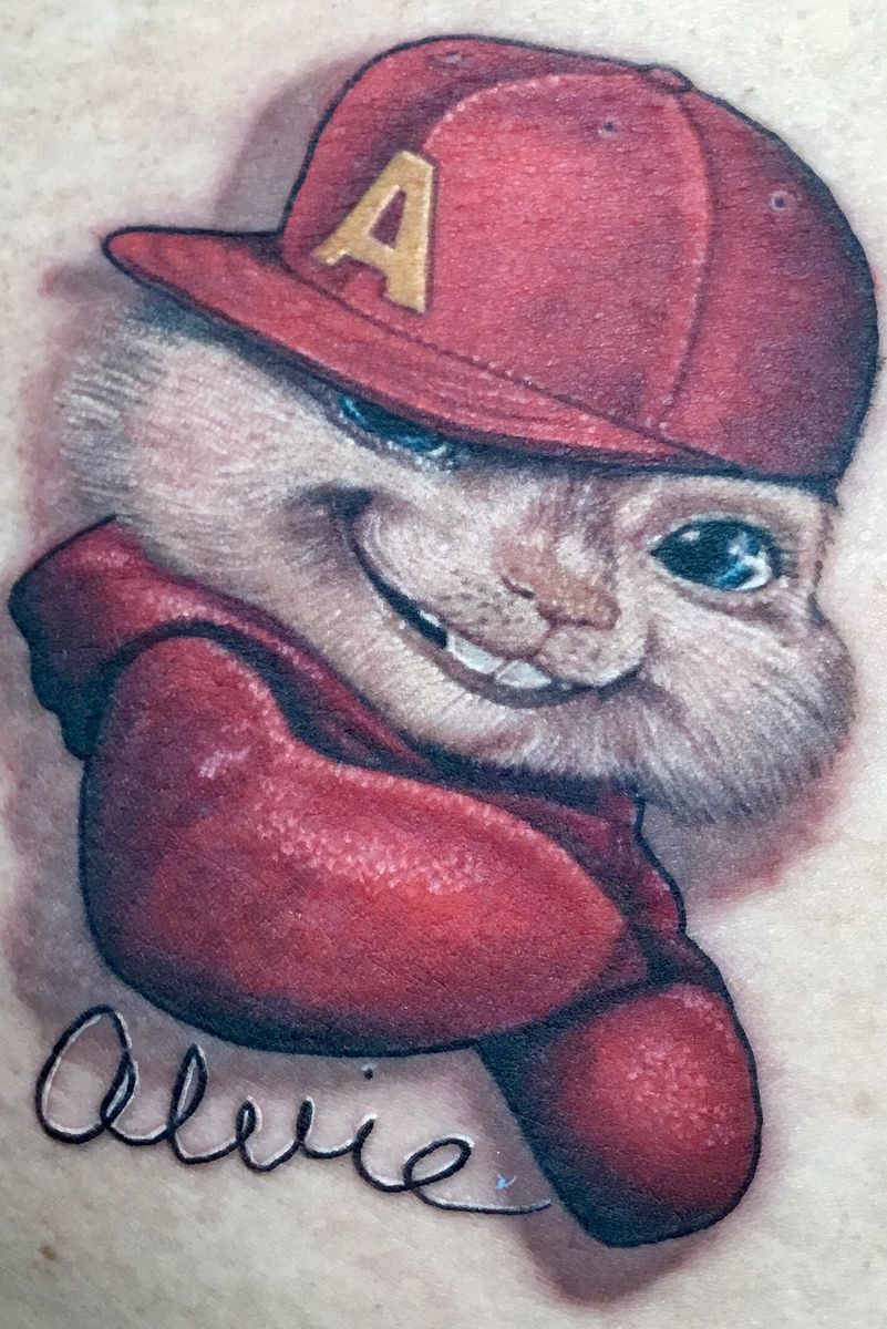 Tattoo uploaded by Edward Lott • Alvin and the Chipmunks memorial ...