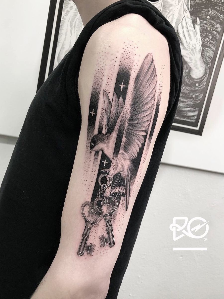 Tattoo uploaded by R O* B E R T P A V E Z • By RO. Robert Pavez • Keys ...