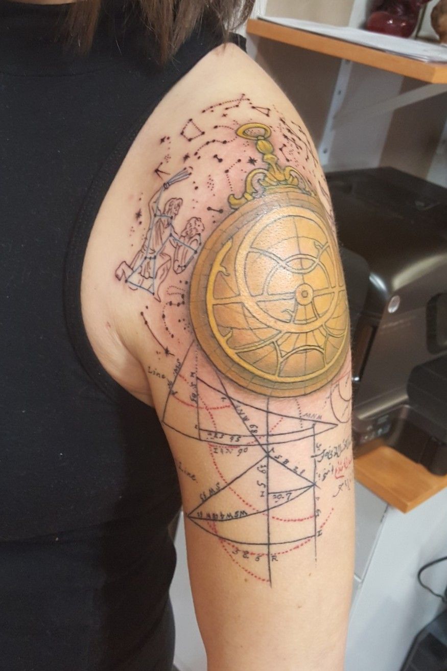 Astrolabe Tattoo Meaning