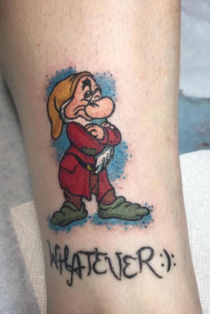 Tattoo uploaded by Rennie Dunne • Grumpy • Tattoodo